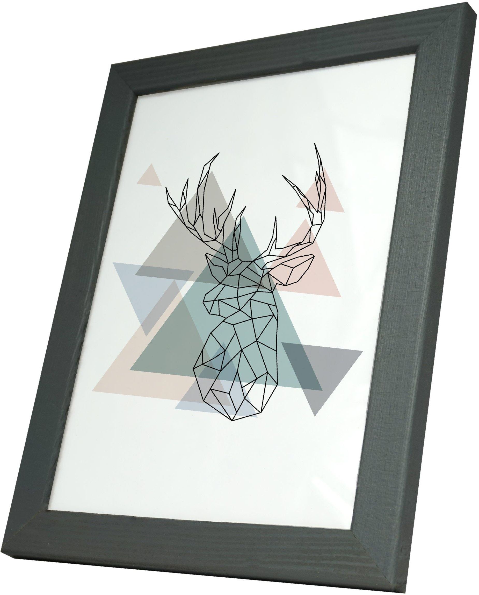 Ramka tradycyjna Artepoint Foto Ramka Zdjęcie Ramki 13X18 Szara So ...