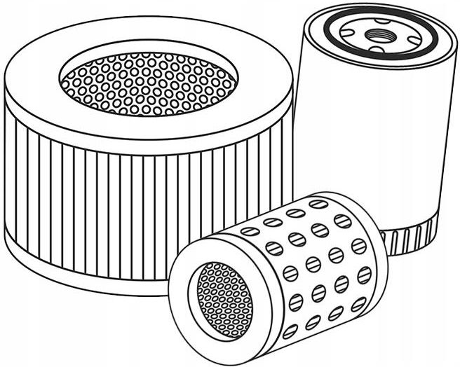 Hatz Zestaw Filtrów 1B20 1B30 Serwisowy 01542705-01635210-50426000 ...