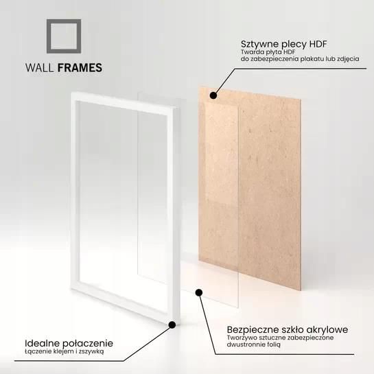 Ramka tradycyjna Wall Frames Ramka Biała 40X50 Cm 50X40 Cm - Ceny i ...
