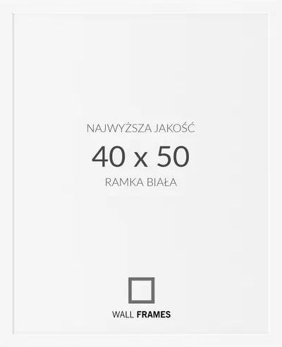 Ramka tradycyjna Wall Frames Ramka Biała 40X50 Cm 50X40 Cm - Ceny i ...