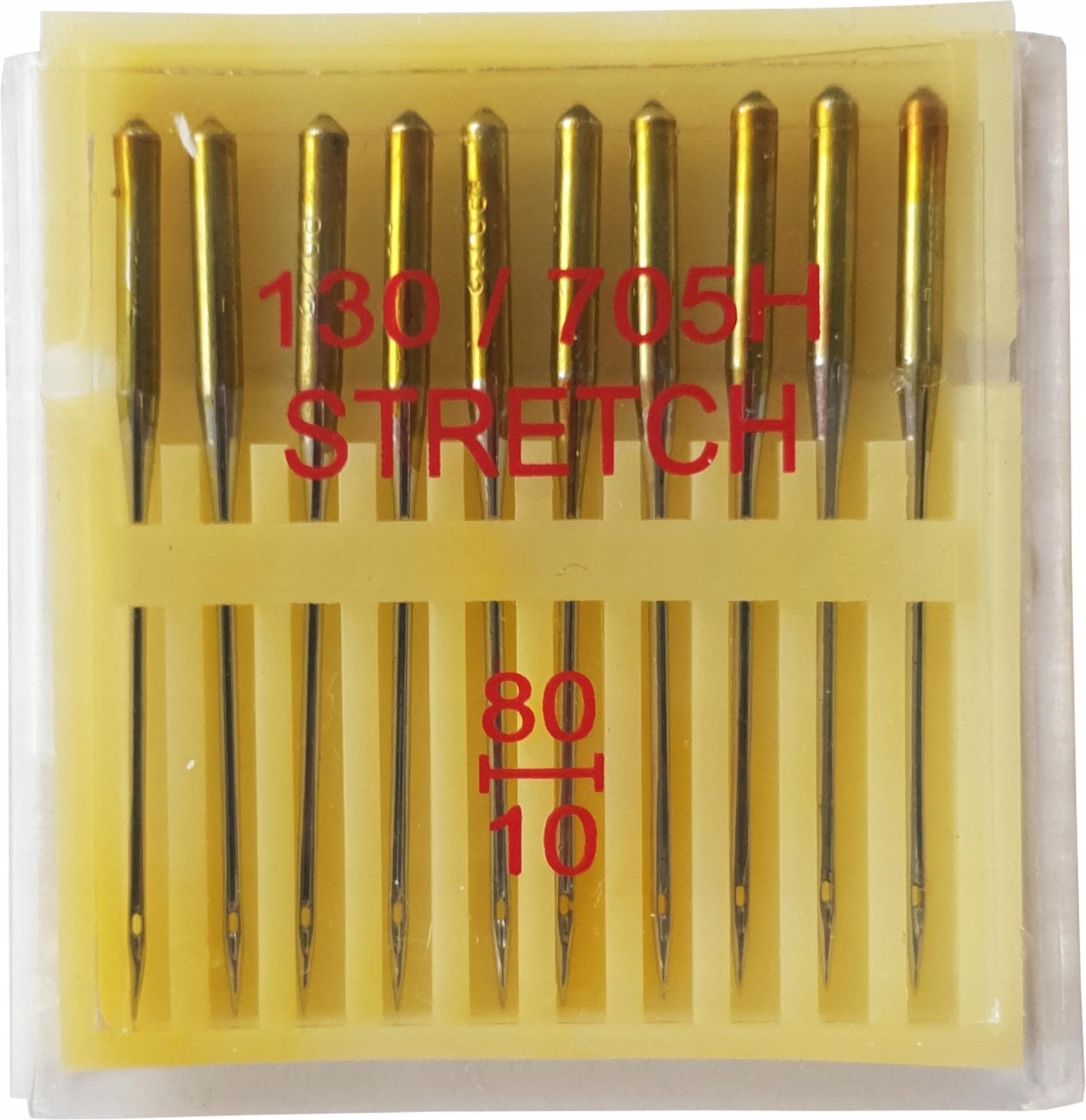 Igły Do Maszyny Standard Półpłaskie 80 Stretch 12849715888 - Ceny i ...