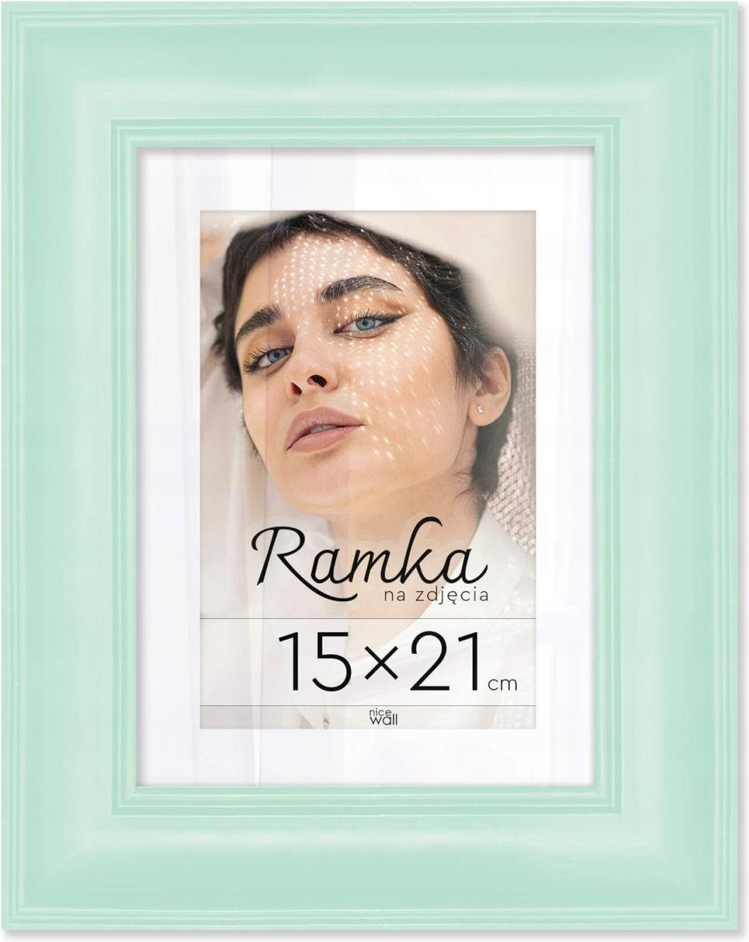 Ramka tradycyjna Nice Wall Ramka 15X21 Cm Miętowa - Ceny i opinie na ...