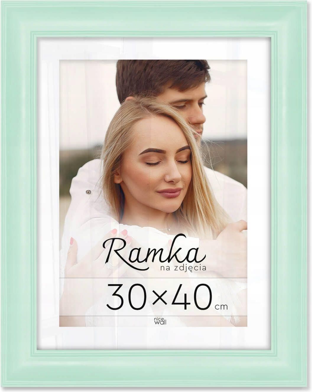 Ramka tradycyjna Nice Wall Miętowa Ramka 30X40 Cm - Ceny i opinie na ...
