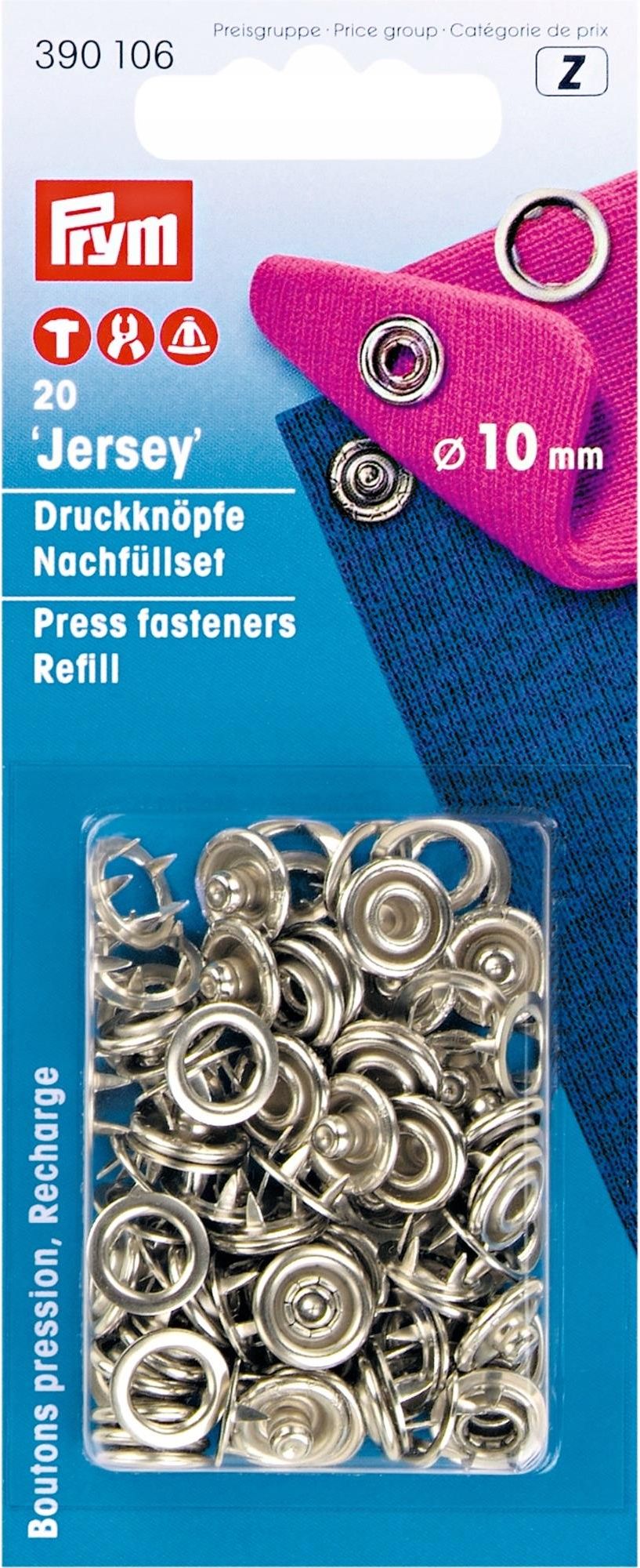 Prym Napy Zatrzaski Springi 10Mm Srebrne Puste 20S 9546848955 - Ceny i ...
