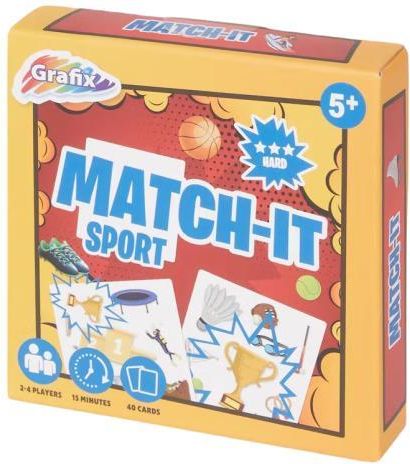 Grafix Match-It Sport - Gra dla dziecka - Ceny i opinie - Ceneo.pl