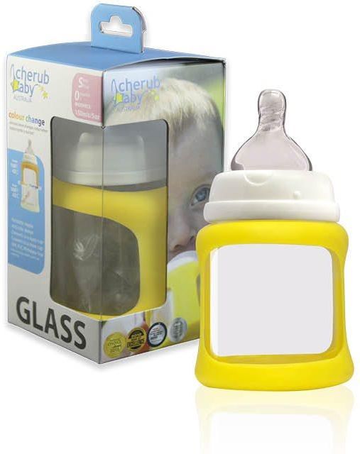 Cherub Baby Eko Butelka 150ml Yellow - Ceny i opinie - Ceneo.pl