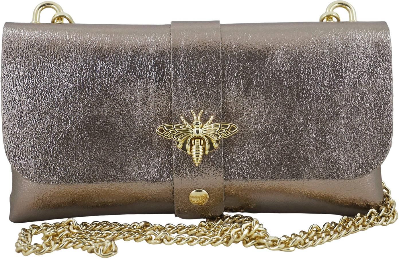 Torebki wizytowe metalizowane - Złote ciemne - Ceny i opinie - Ceneo.pl