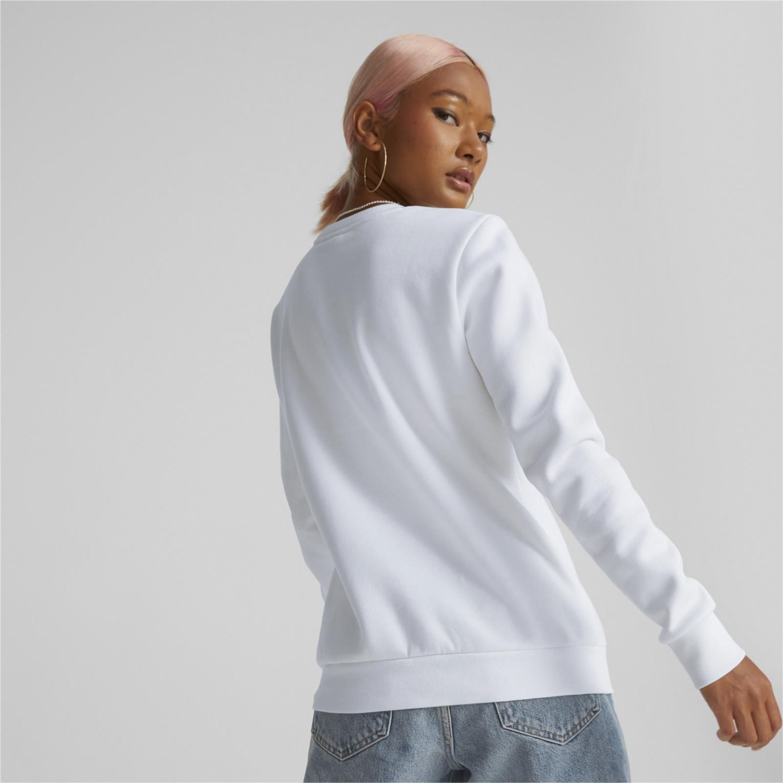 BLUZA DAMSKA PUMA ESS+ METALLIC LOGO BIAŁA 84995602 - Ceny i opinie - Ceneo.pl