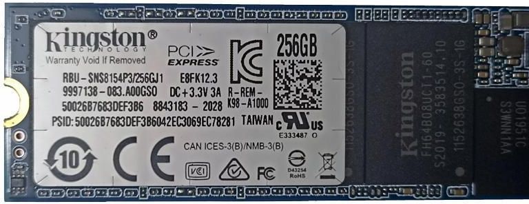 Dysk SSD Kingston SSD 256GB M.2 (SNS8154P3/256GJ1) - Opinie i ceny na ...