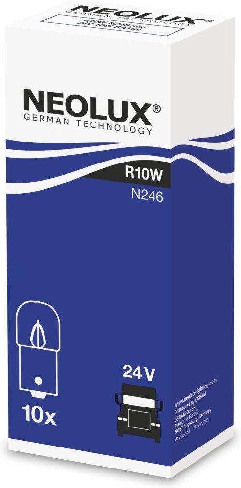 Neolux Żarówka Świateł Obrysowych I Pozycyjnych Nlx246 K10Szt - opinie ...