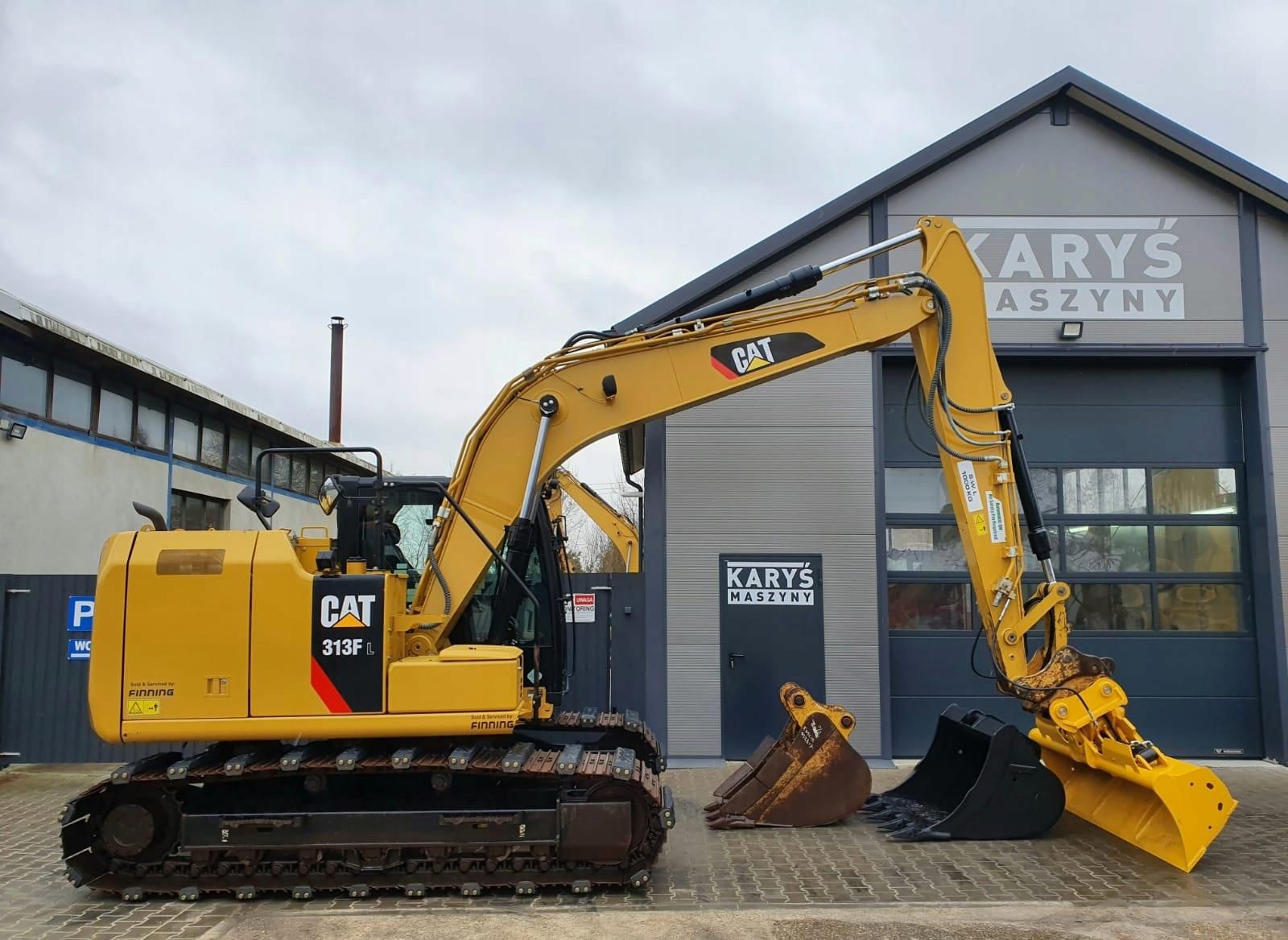 KOPARKA GĄSIENICOWA CAT CATERPILLAR 313 FL 2018R. - Opinie i ceny na ...