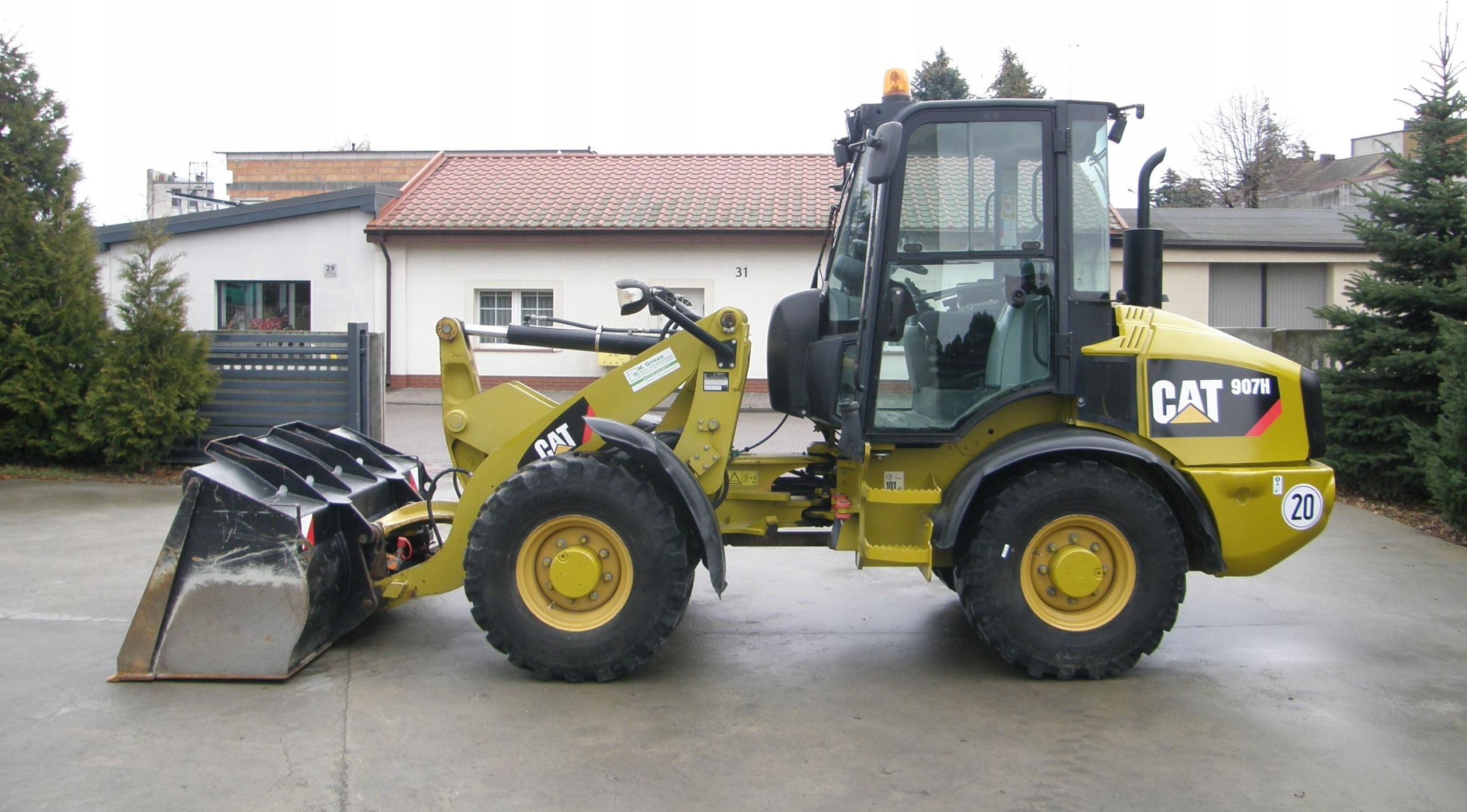 ŁADOWARKA CAT 907H 2009 7800h z Niemiec - Opinie i ceny na Ceneo.pl