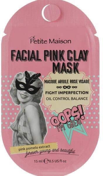 Maseczka Petite Maison Facial Pink Clay Mask Maseczka Do Twarzy z ...