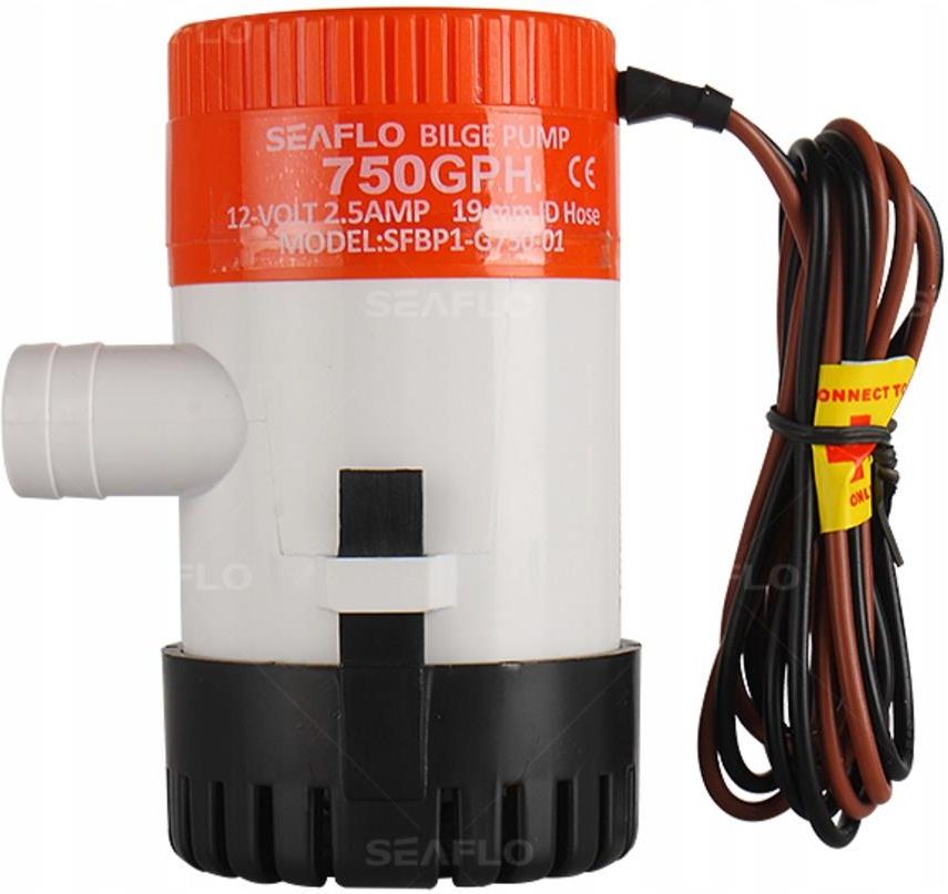 Seaflo Pompa Zęzowa 12V 750Gph 48 L/Min Sfbp1-G750-01 - Opinie i ceny ...