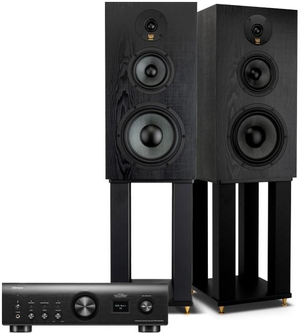 Denon Zestaw Stereo: Pma-900Ne/Wilson Classic/Stand, Kolor: Black Oak ...