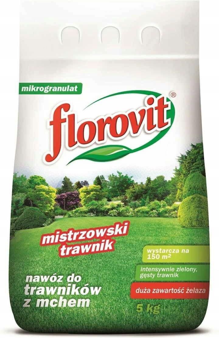 Nawóz Nawóz Florovit Do Trawników Z Mchem 5kg - Ceny i opinie - Ceneo.pl