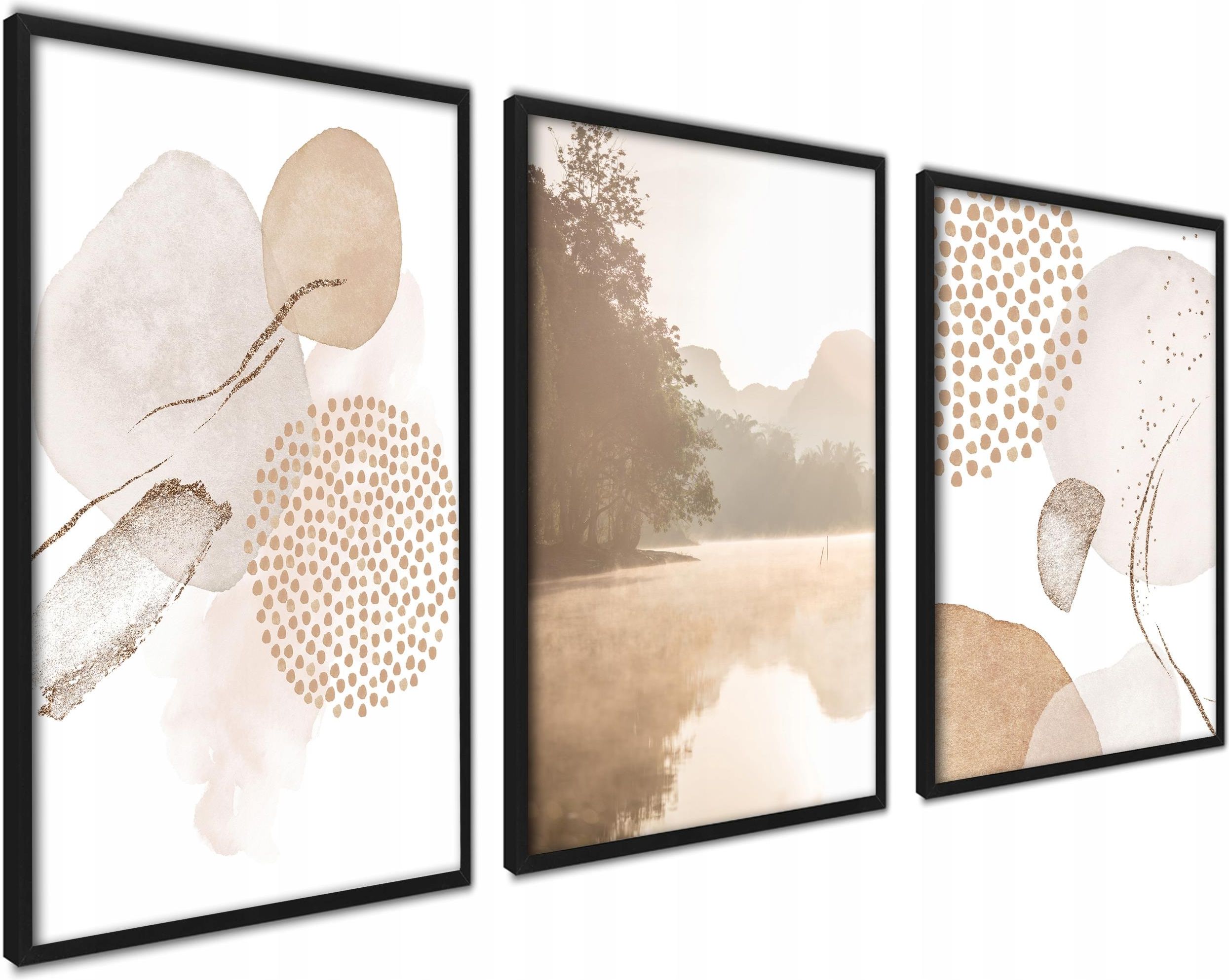 Plakaty Obrazki w ramach Boho Brąz Beż Abstrakcja - Opinie i atrakcyjne ...