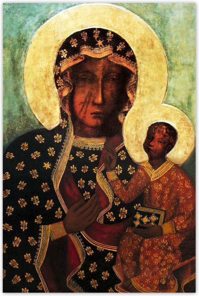 Plakaty 62x93 Matka Boska Częstochowska - Opinie i atrakcyjne ceny na ...