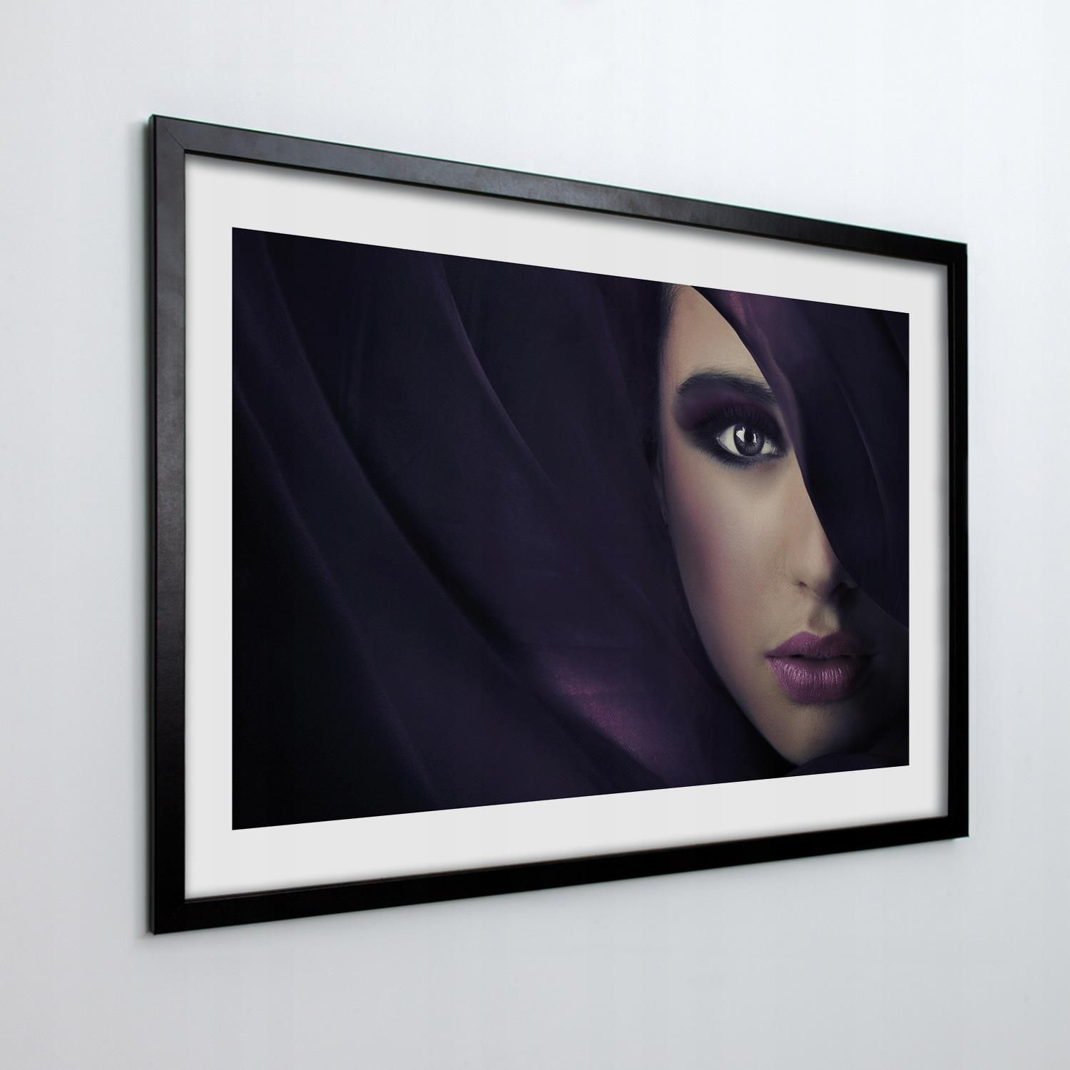 Obraz w ramie na ścianę Kobieta portret 70x50 cm - Opinie i atrakcyjne ...