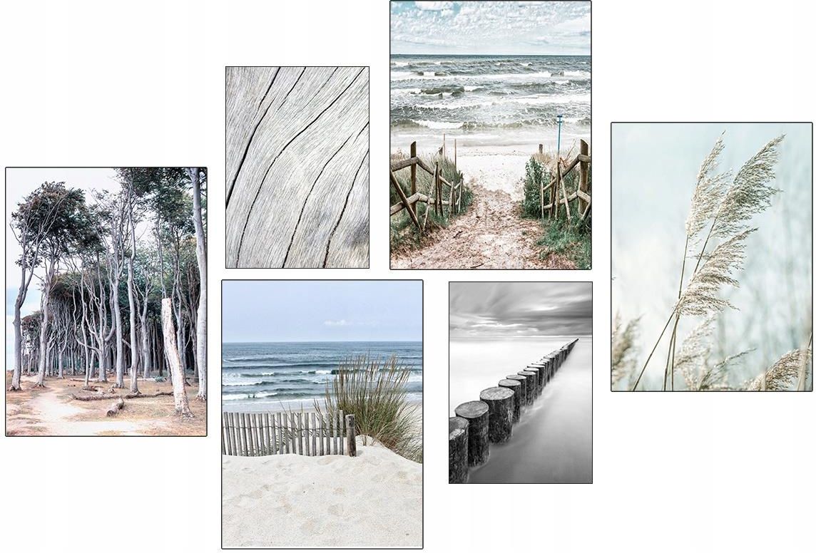 Komplet Galeria 6szt Plakaty Bez Ramy Kmma 248 - Opinie i atrakcyjne ceny na Ceneo.pl