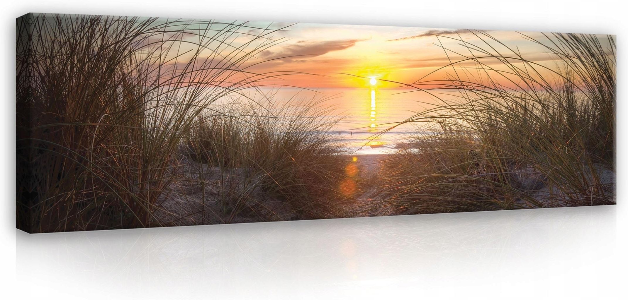 Obraz Plaża Morze Do Salonu Na Ścianę Duży 145x45 - Opinie i atrakcyjne ceny na Ceneo.pl