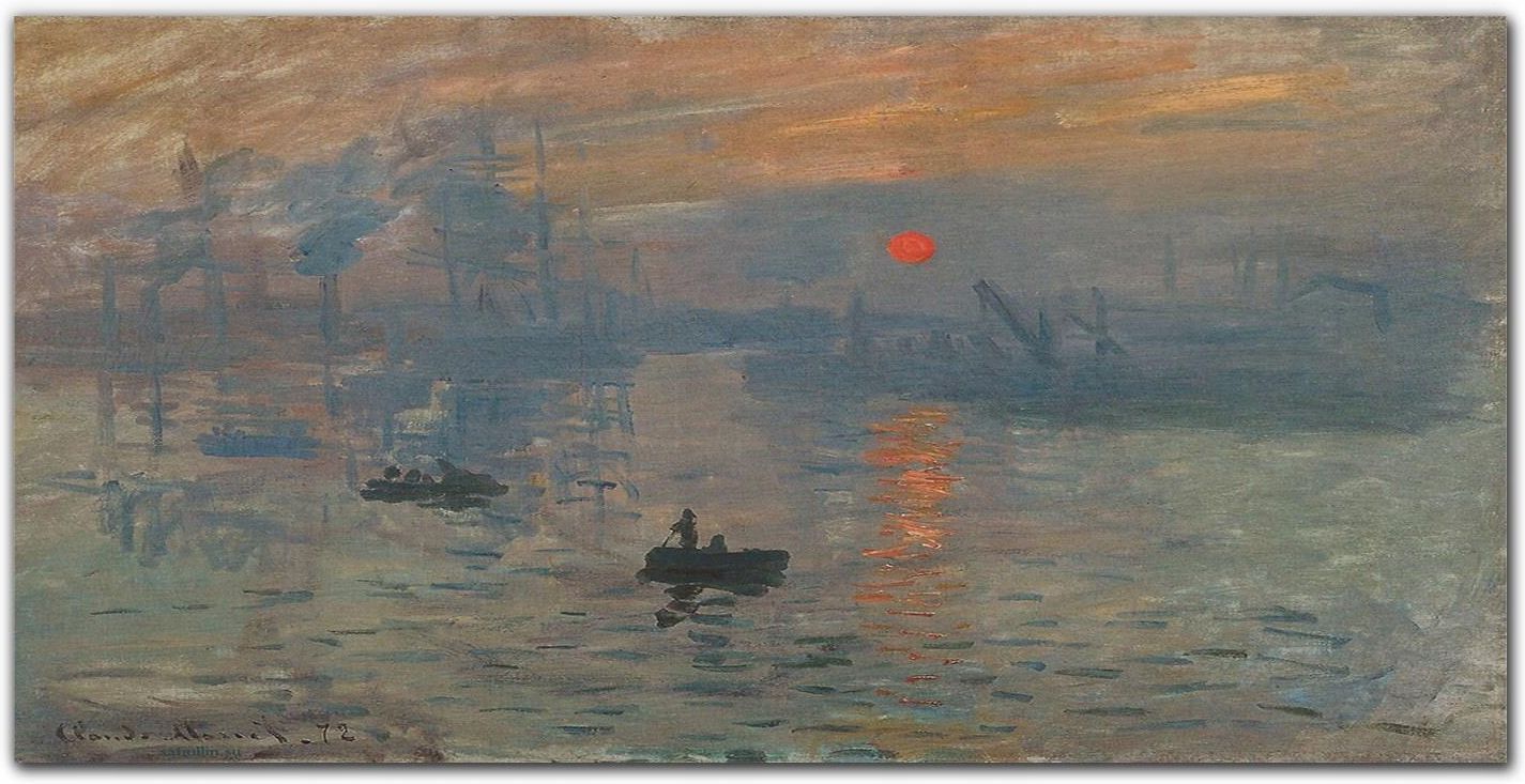 Foto-obraz Impresjonizm wschód słońca Monet 100x50 - Opinie i ...