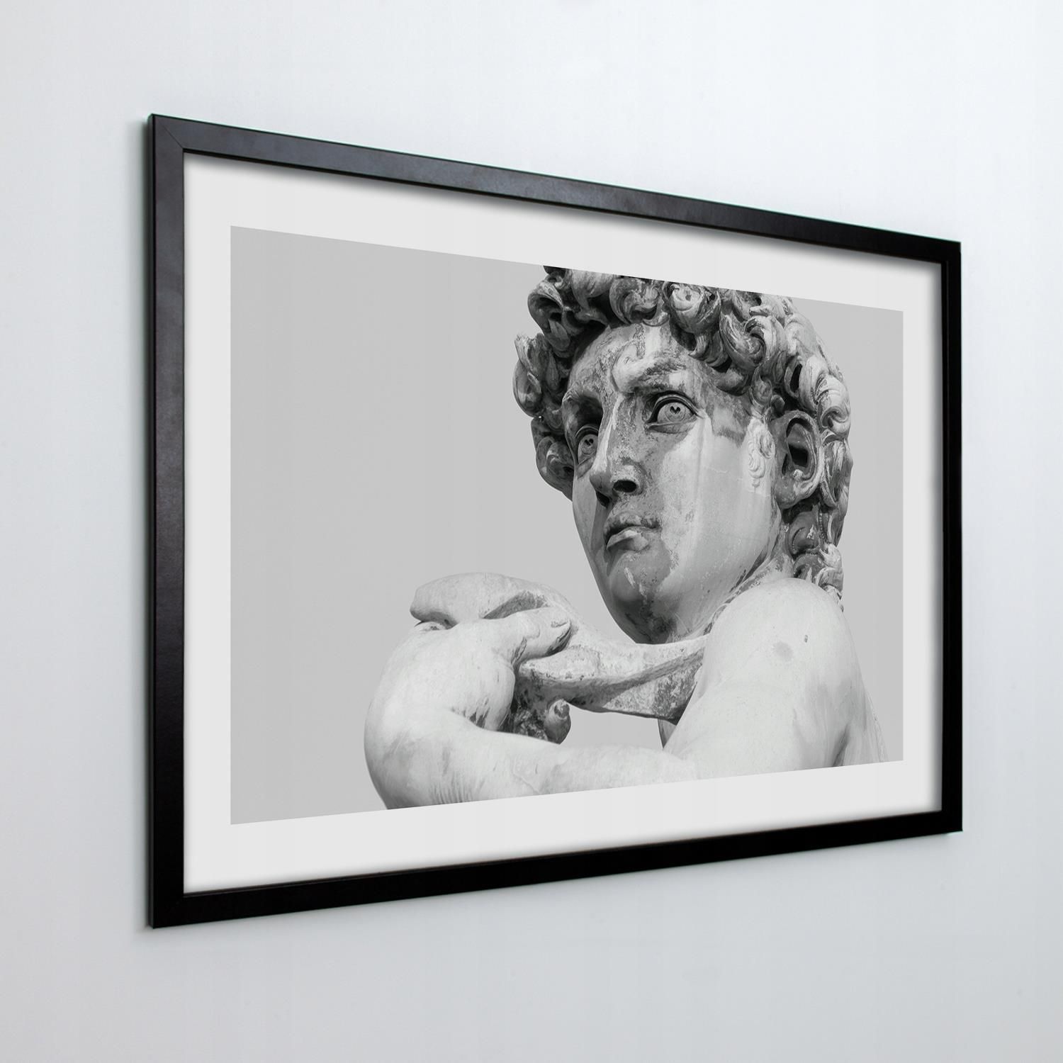 Obraz w ramie na ścianę Dawid twarz rzeźba 100x70 - Opinie i atrakcyjne ...