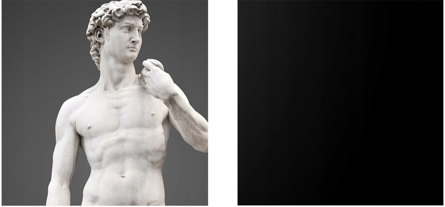 Obraz w ramie na ścianę Rzeźba posąg dawid 100x70 - Opinie i atrakcyjne ...