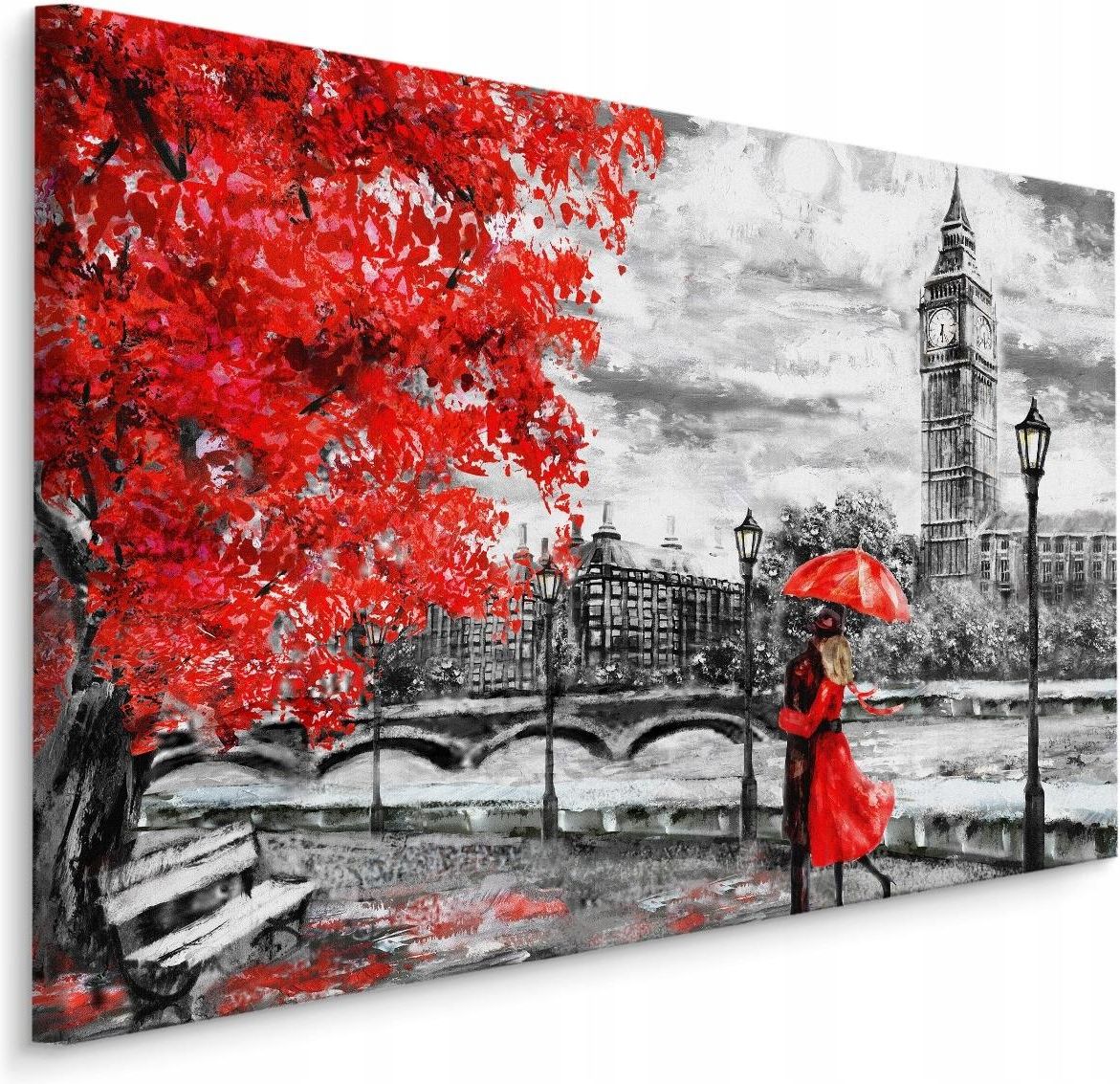 Obraz Canvas Panorama Londynu Malunek 3D 100x70 - Opinie i atrakcyjne ...