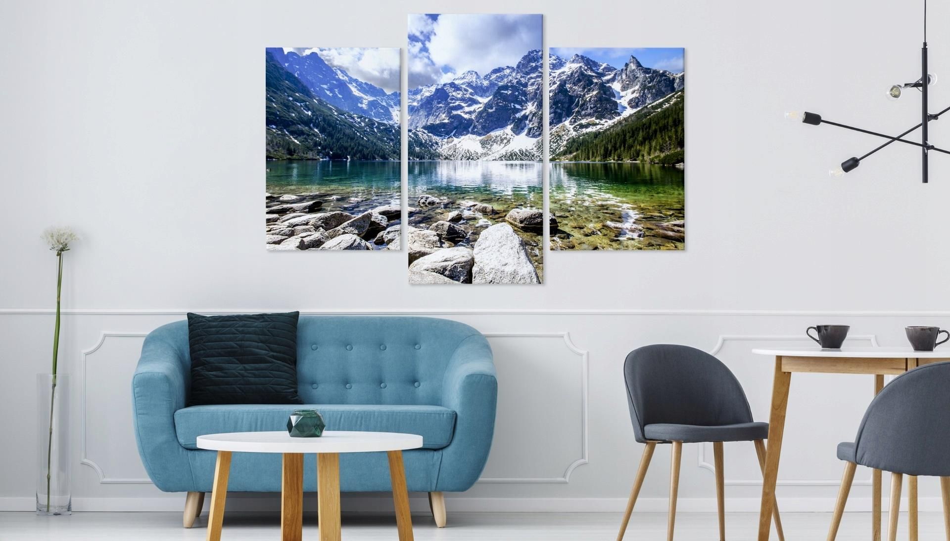 Obraz Tryptyk Góry Jezioro Morskie Oko 3D 150x100 - Opinie i atrakcyjne ...