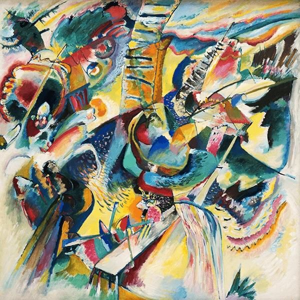 Obraz Improvisation Gorge Wassily Kandinsky 45x45 - Opinie i atrakcyjne ...