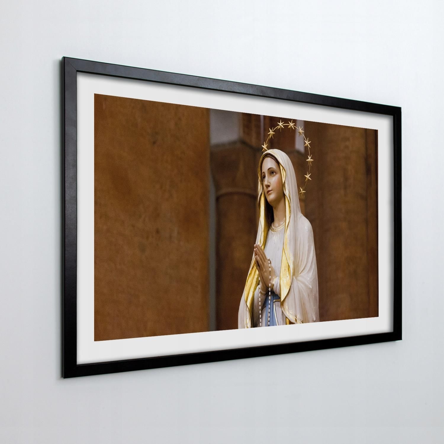 Obraz ramka mdf na ścianę Maryja Lourdes 60x40 - Opinie i atrakcyjne ...
