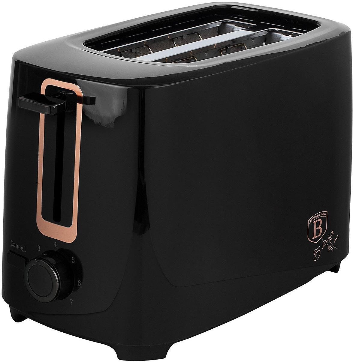Toster Berlinger Haus 700W Black Rose 503636 - Opinie i ceny na Ceneo.pl