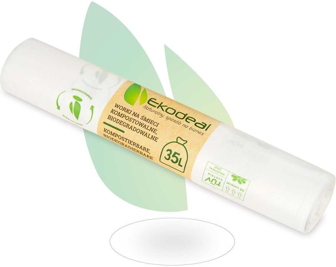 Ekodeal Worki Biocomp 35L 25szt. - Opinie i atrakcyjne ceny na Ceneo.pl