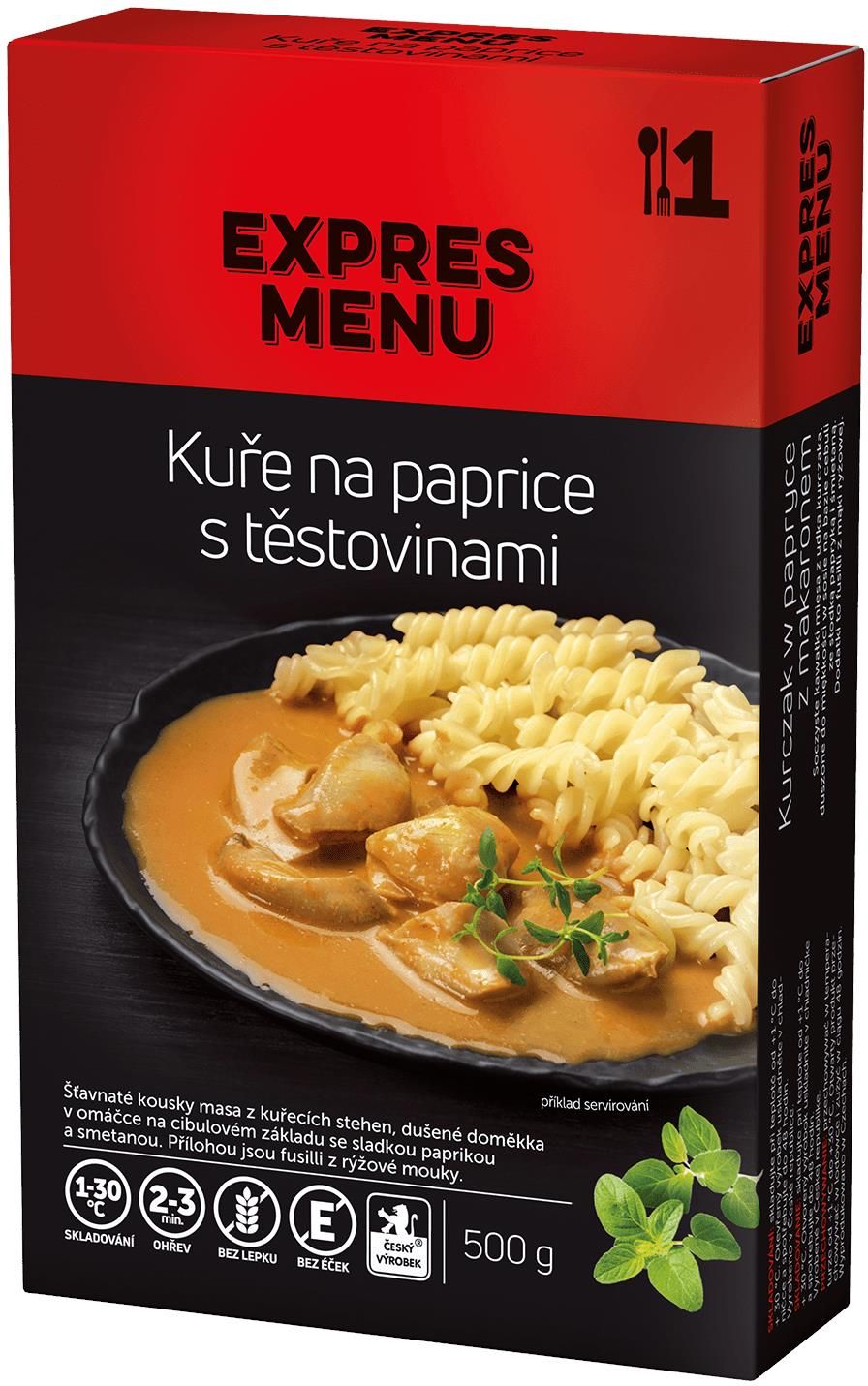 Expres Menu Km Kurczak W Sosie Śmietanowo-Paprykowym Z Makaronem 400g ...