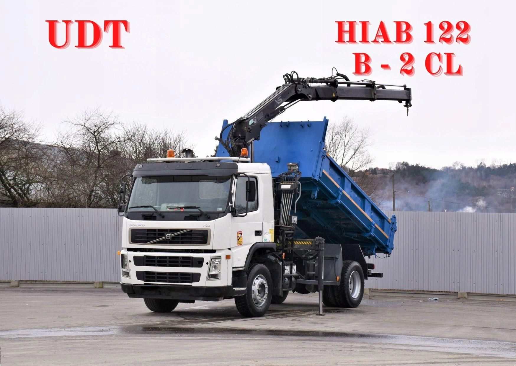 Volvo FM 300 * WYWROTKA 4,10m * HIAB 122 B-2CL - Opinie i ceny na Ceneo.pl