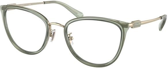 Coach Hc 5146 9418 Shiny Light Gold / Transparent (52-20-140) - Opinie ...