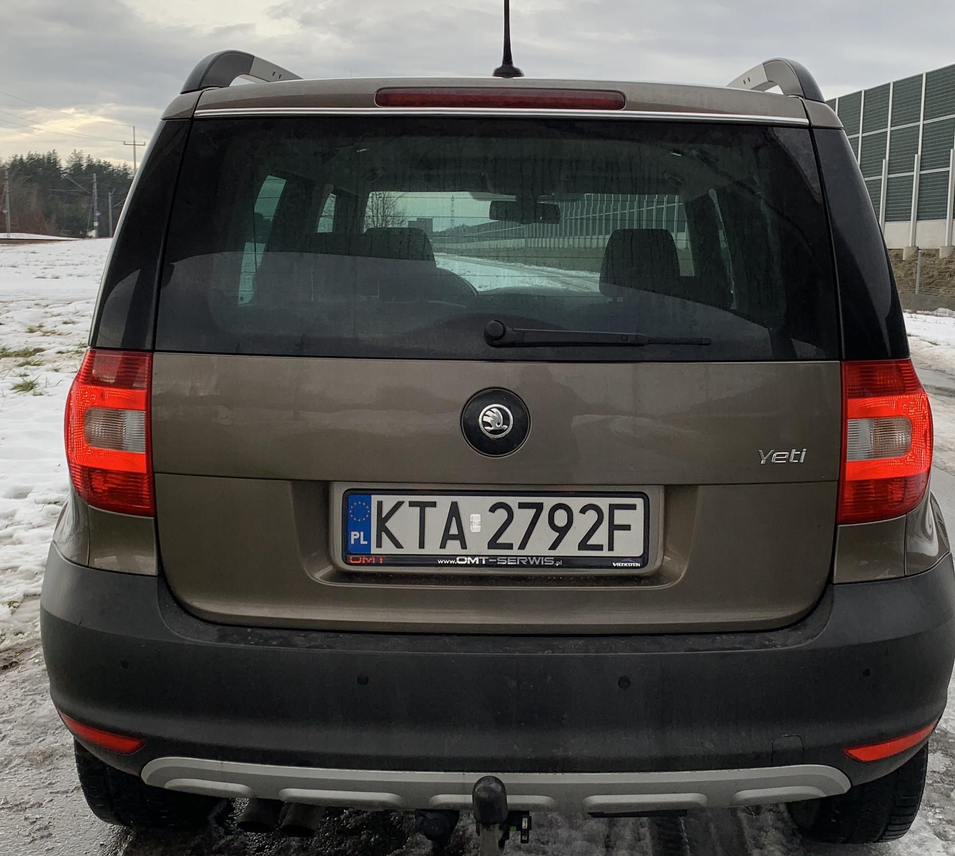 Listwa na zderzak Martig Skoda Yeti 09 17 Listwa Chrom Na Klapę Nad ...