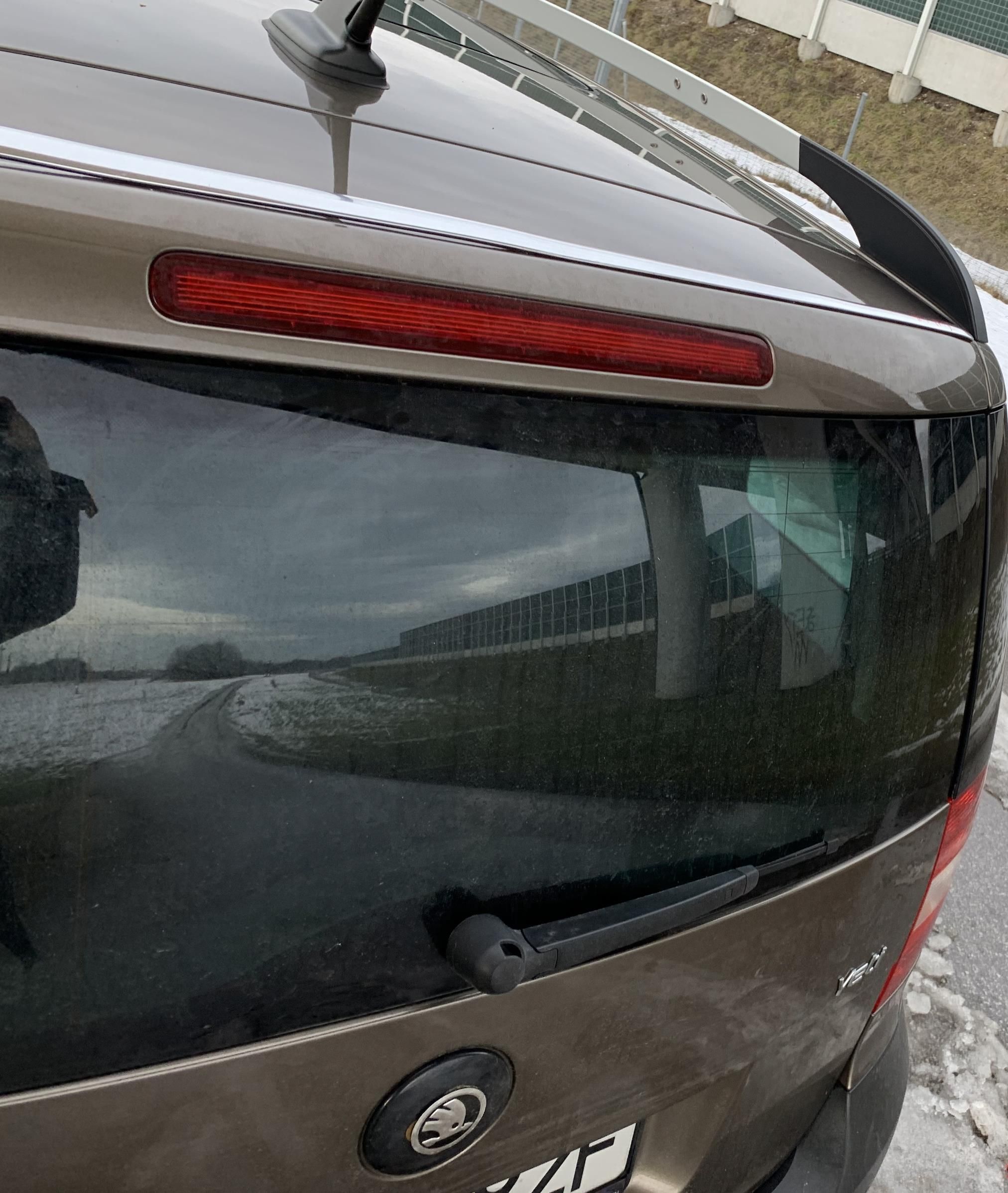 Listwa na zderzak Martig Skoda Yeti Listwa Chrom Chromowana Dach Tył ...