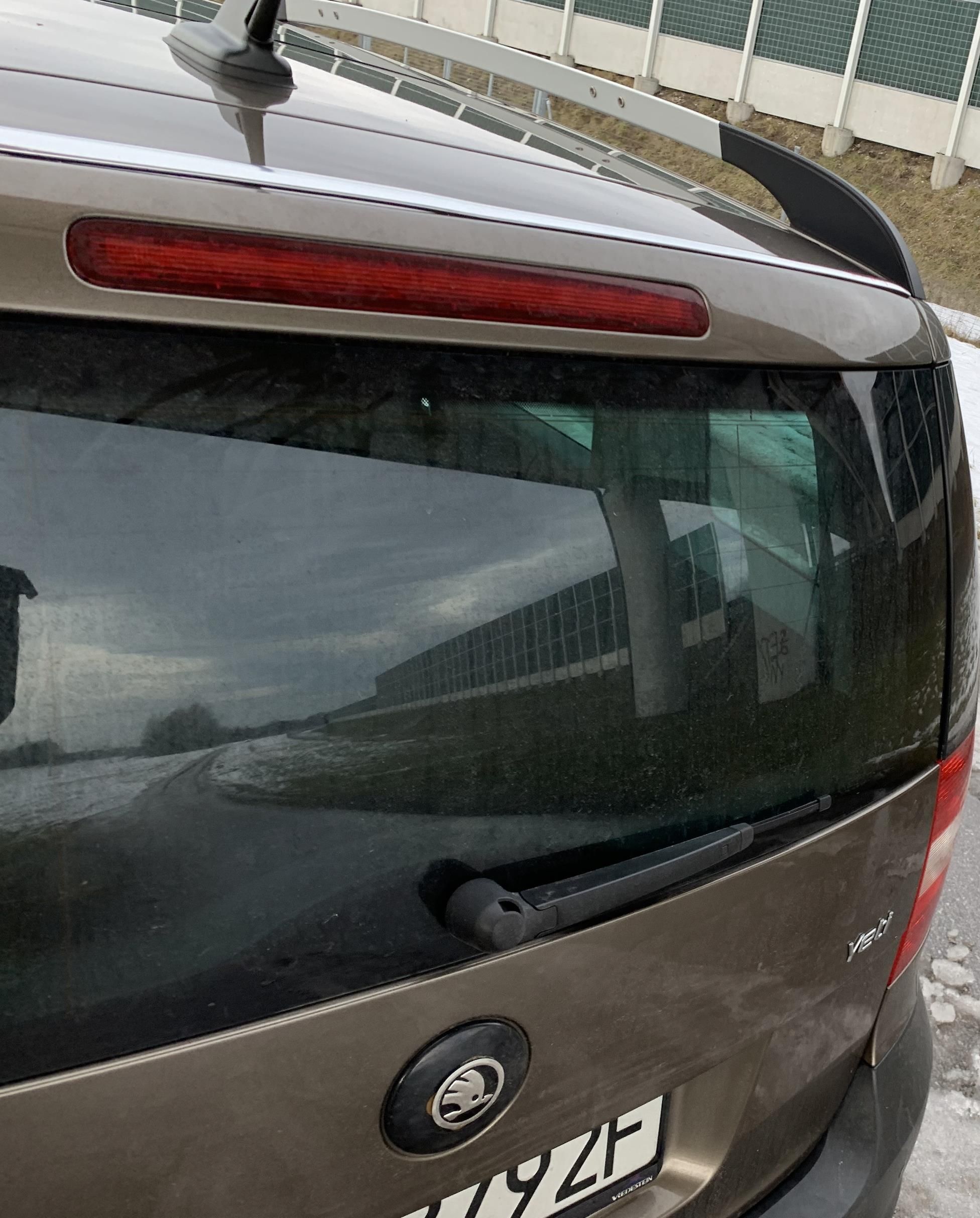 Listwa na zderzak Martig Skoda Yeti Listwa Chrom Chromowana Dach Tył ...