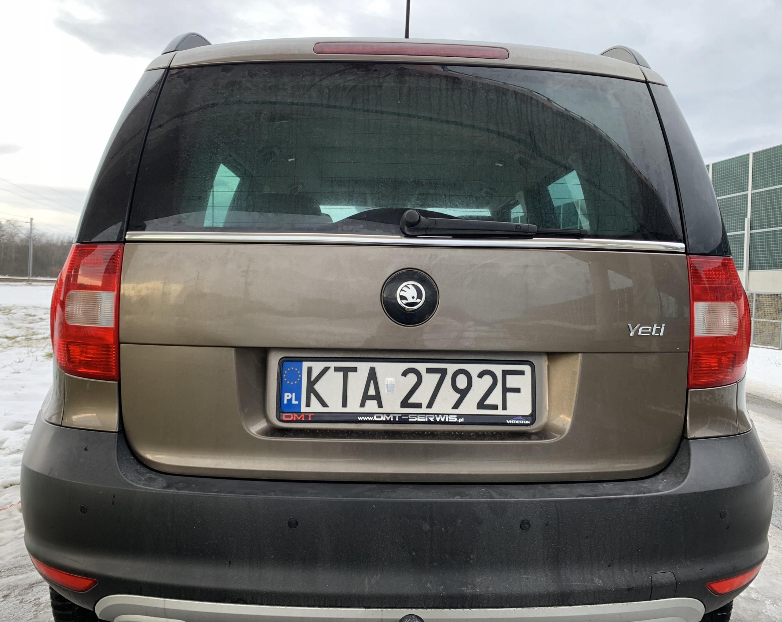 Listwa na zderzak Martig Skoda Yeti Listwa Chrom Chromowana Klapa Nad ...