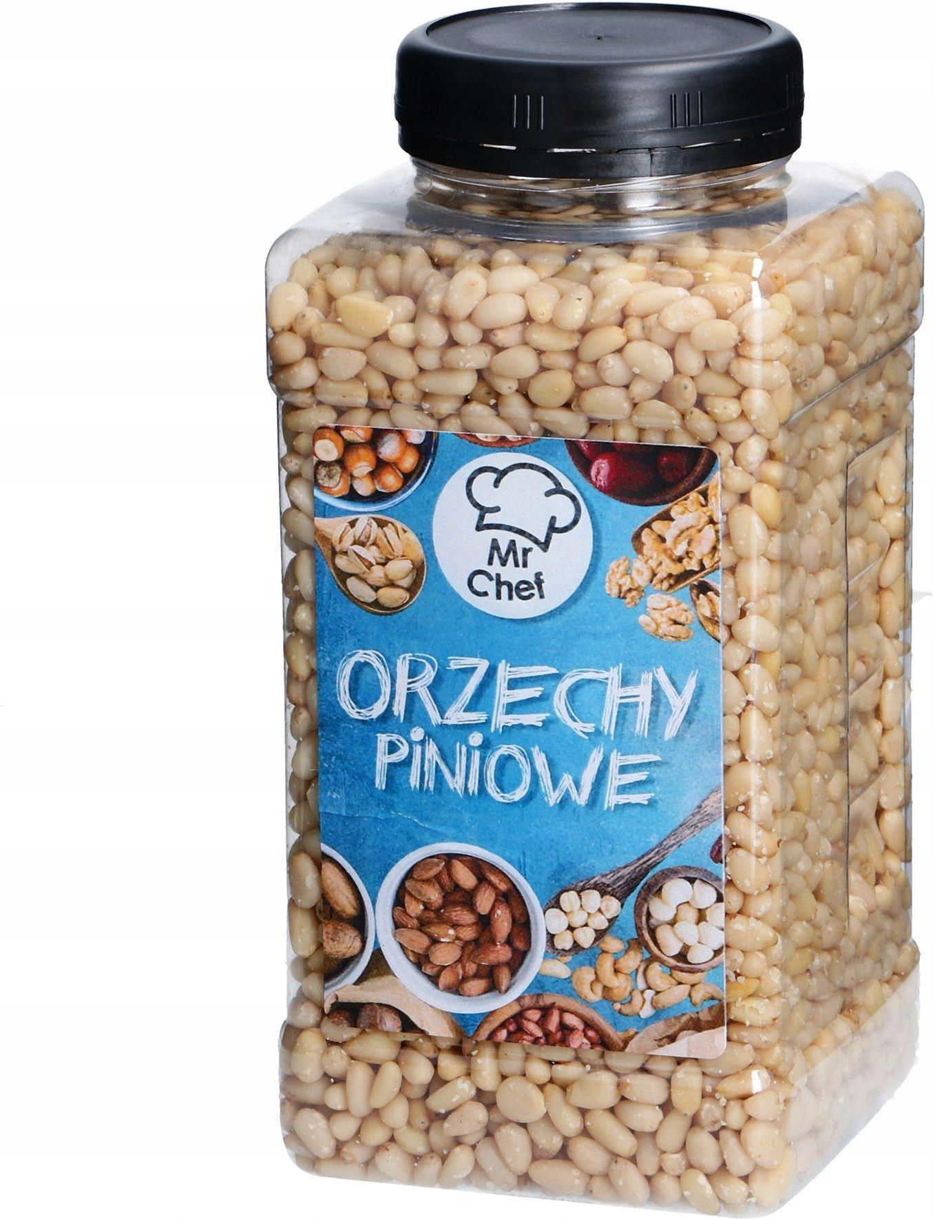 Mr Chef Orzechy Piniowe Pini 500g - Ceny i opinie - Ceneo.pl