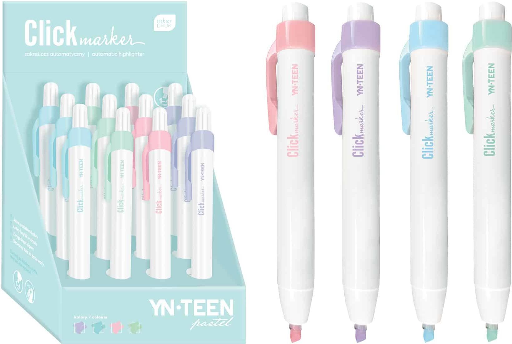 Interdruk Yn Teen Click Marker Zakreślacz Automatyczny - Ceny i opinie ...
