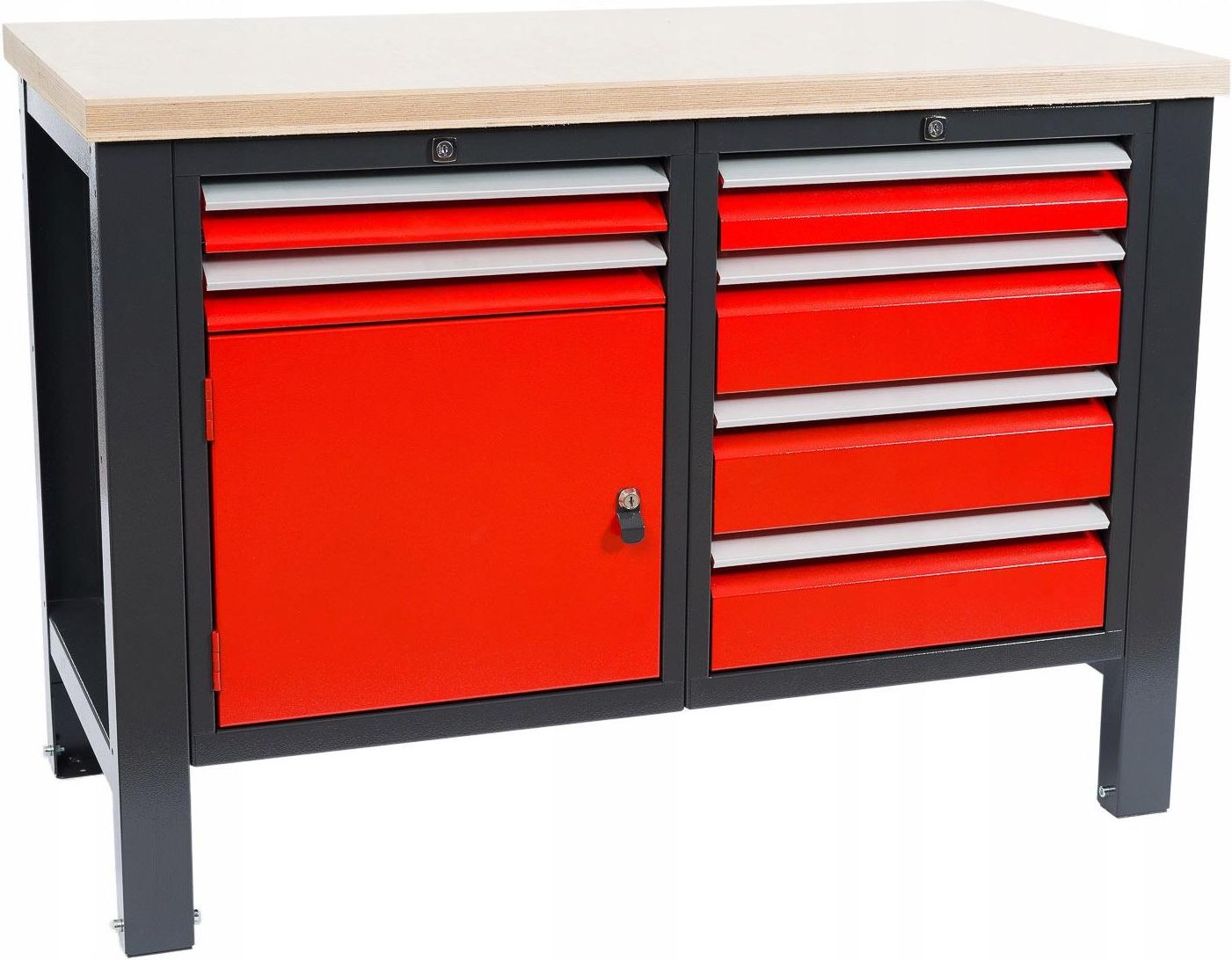 Stół warsztatowy moduł szafka do stołu szuflady do garażu warsztatu - Opinie i ceny na Ceneo.pl