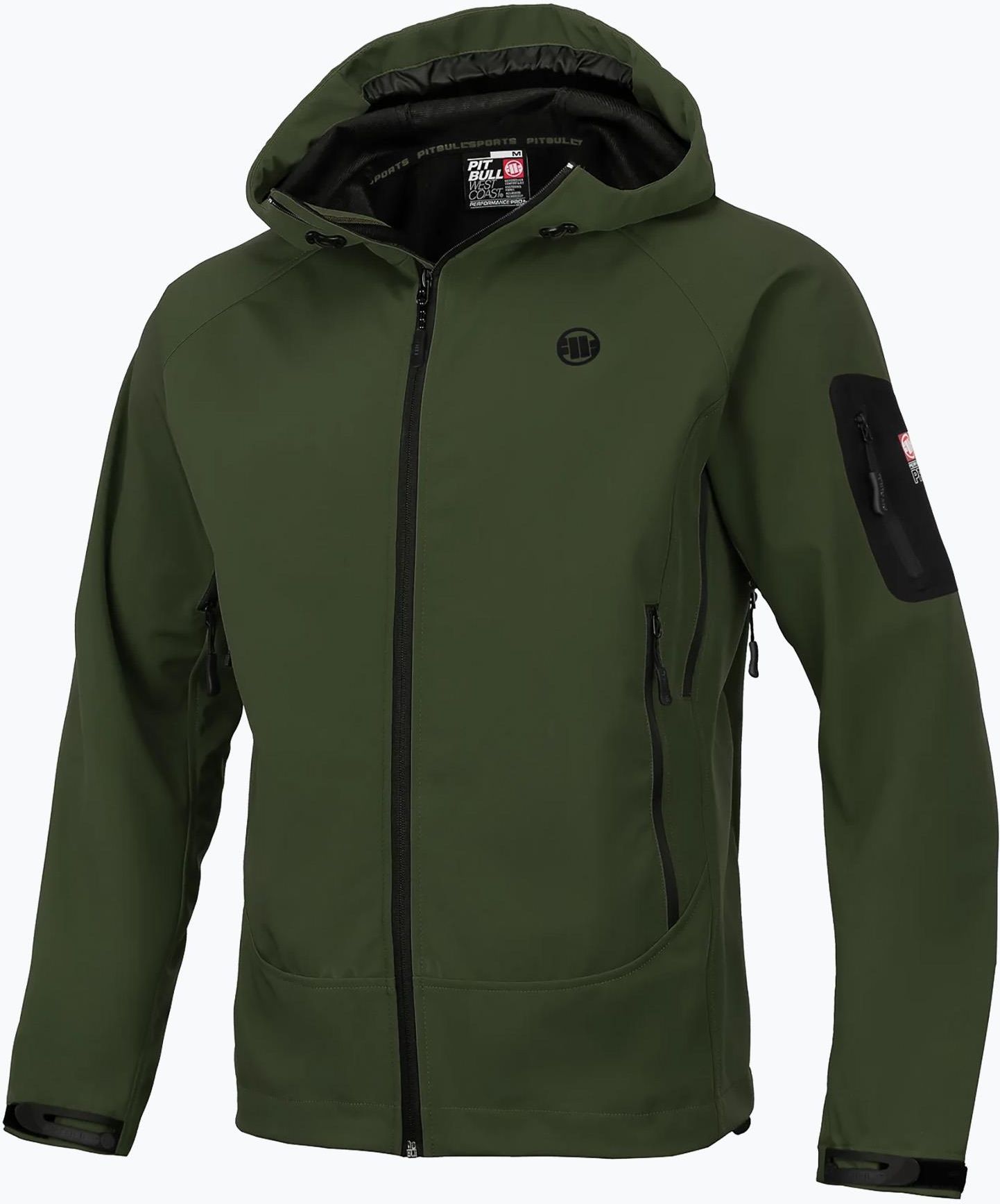 Pitbull West Coast Kurtka Softshell Męska Rockfish 2 Zielona ...