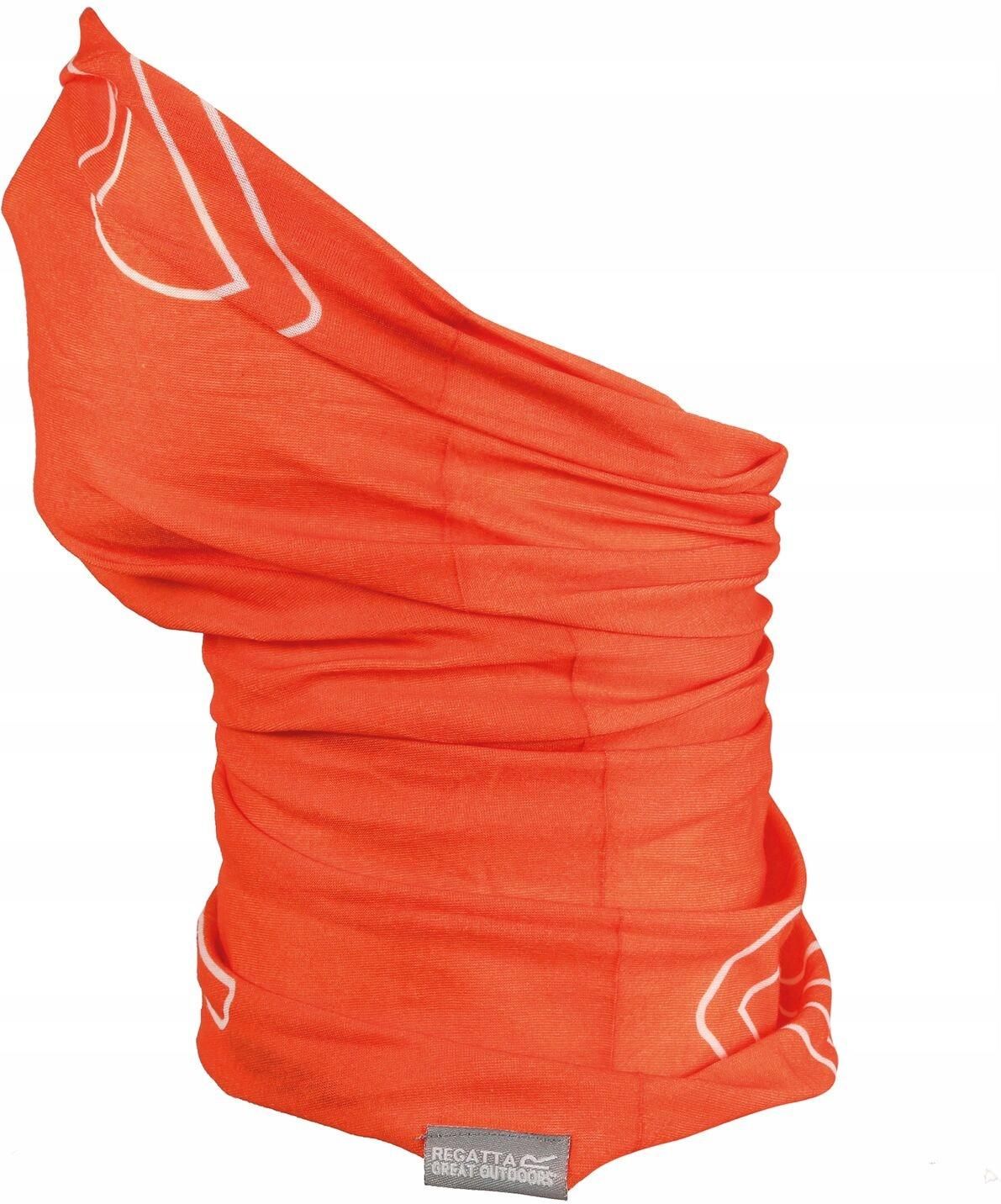 Komin, bandana, chusta wielofunkcyjna Regatta Active pomarańczowa ...