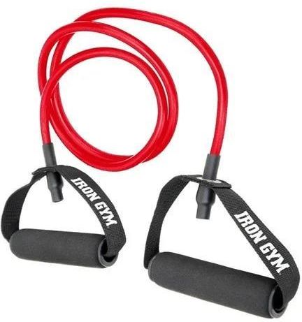 Iron Gym Resistance Tube Trainer Red Irg041 - Ceny i opinie - Ceneo.pl