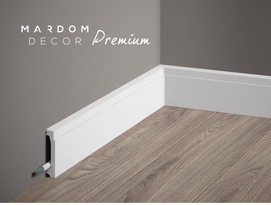 Listwa przypodłogowa Mardom Decor Listwa Przypodłogowa Lakierowana Polyforce 200x6x1,3 MD027P ...