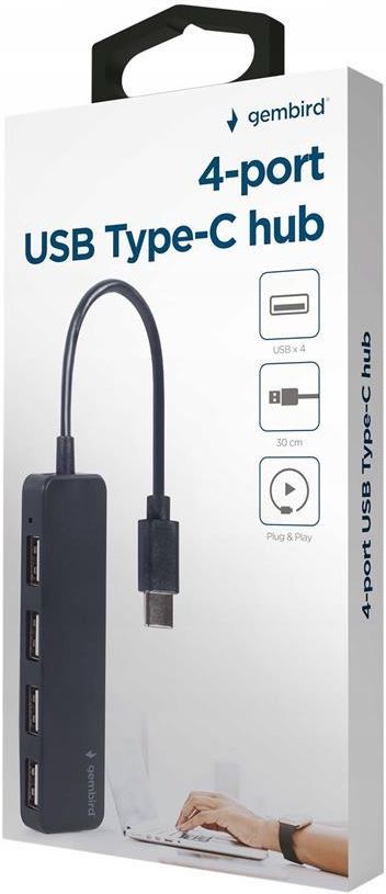 Hub USB Gembird Hub Usb-C - 4 X Usb 2.0 (UHBCMU2P401) - Opinie i ceny ...
