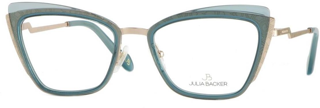 Julia Backer 013C C4 Shiny Rose Gold/Transparent Blue - Opinie i ceny ...